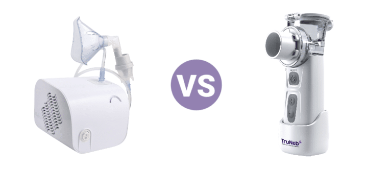 TruNeb Portable Nebulizer | Pocket Size Travel And Home Nebulizer
